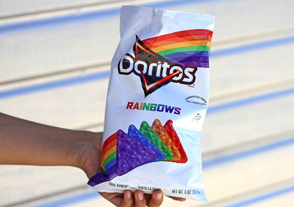 Rainbow Doritos in Support of LGBT Youth - Gay Nation