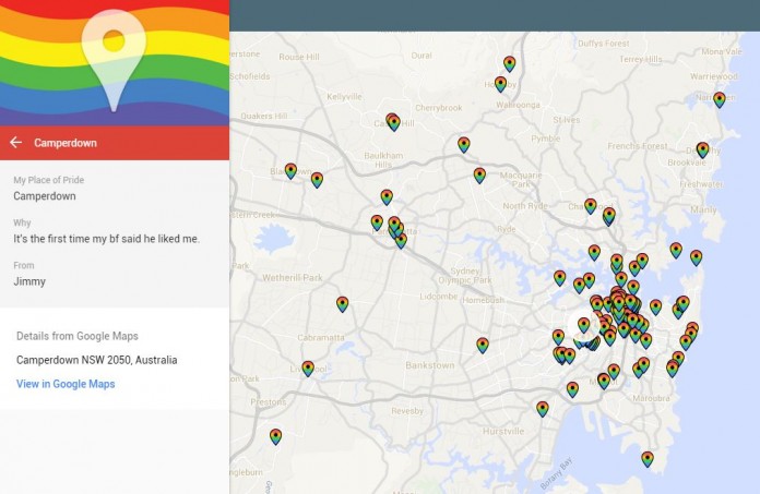 Share Your Places of Pride on a Google Map - When They Finally Get ...