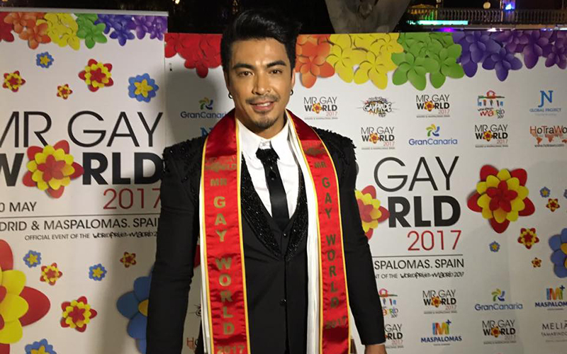 Symbol of Hope for First Asian Winner of Mr Gay World - Gay Nation