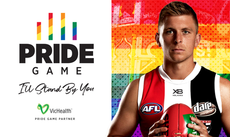 'I'll Stand By You' - AFL Pride Match Launched By Saints and Swans ...
