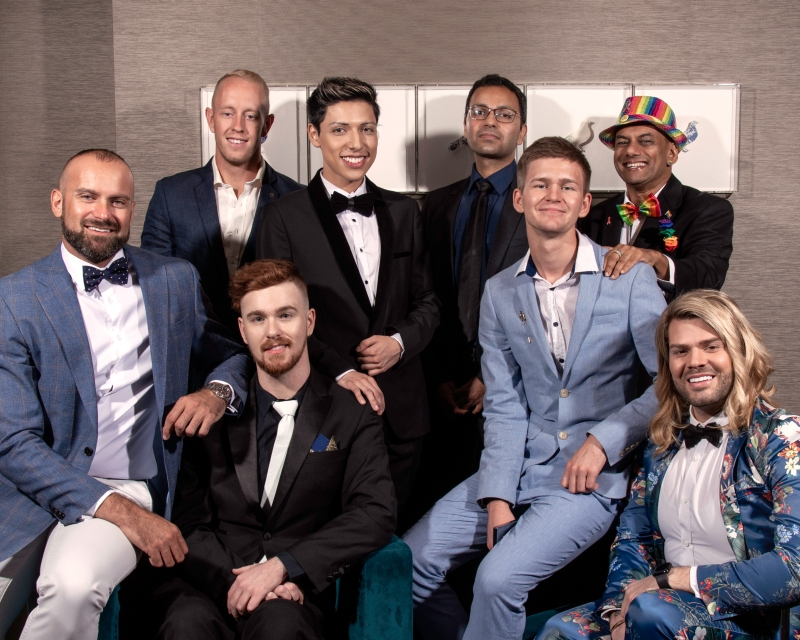 Mr Gay Pride Australia 2019 Finalists Photoshoot Challenge - Formal ...