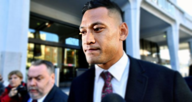Israel Folau Announces Legal Action Against Rugby Australia For 'Unfair ...