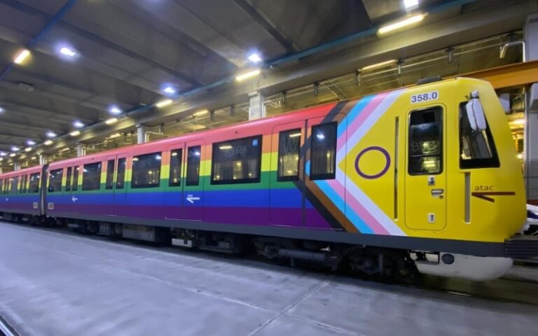 Rainbow Train Revs Up for Rome Pride with Mixed Reactions - Gay Nation