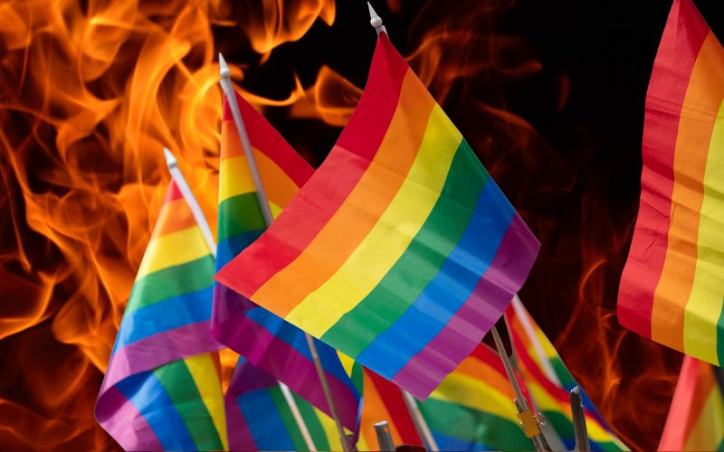 Hundreds of Rainbow Flags Burned in Norway's Namsos Ahead of Pride ...